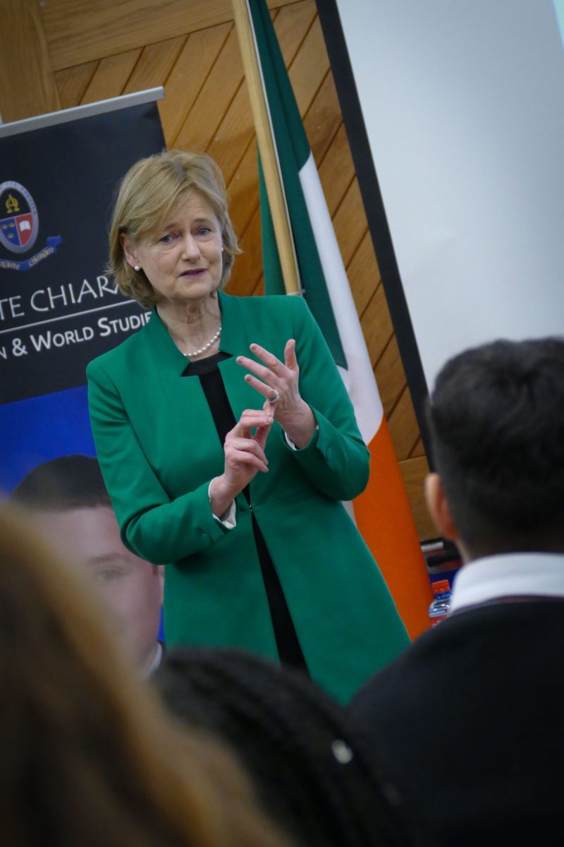 Deirdre Clune MEP visits Colaiste Chiarain, Croom | Limerick and Clare ...